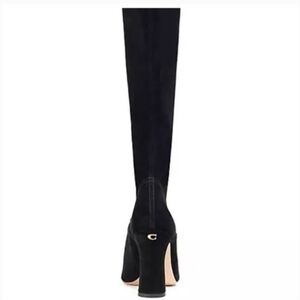 Coach | Shoes | Coach Cece Suede Tall Boots | Poshmark